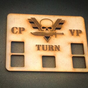 Warhammer 40K & Kill Team Point Counter. Victory, Command Points, Turn ...
