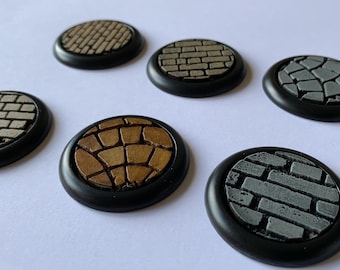 25mm to 32mm Base Adapter round Warhammer 40K Compatible 3D Printed - Etsy