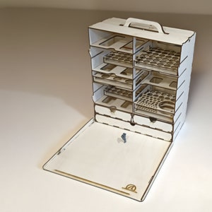 TERA Portable Paint Station, Modular Shelves and Storage Compatible ...
