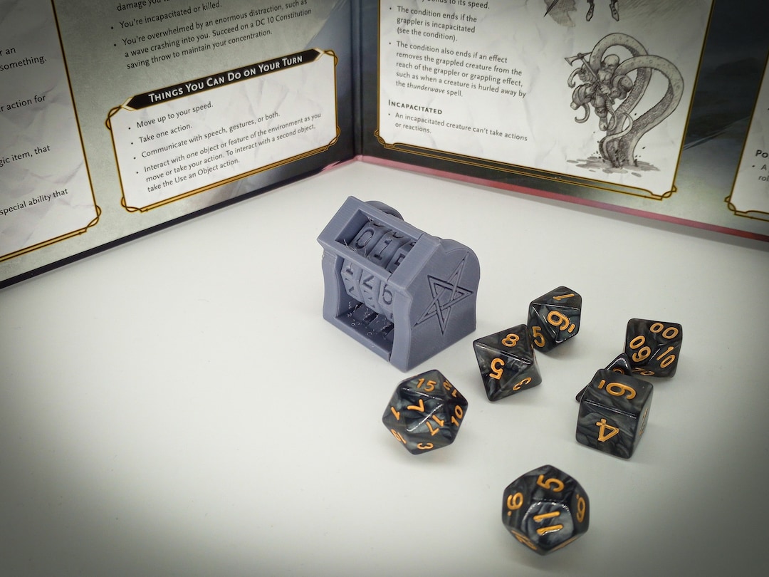 HP Counter Dial 3 Digit Counter for Roleplay or Any Other Game - Etsy