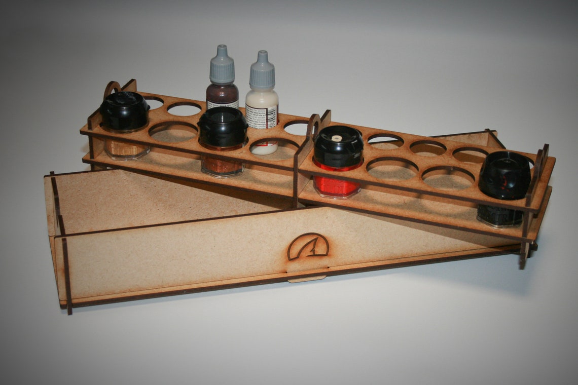 Paint Storage Rack for Model Painting Compatible With Several - Etsy Canada