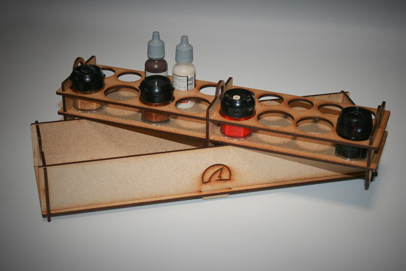Paint Storage Rack for Model Painting Compatible With Several | Etsy Canada