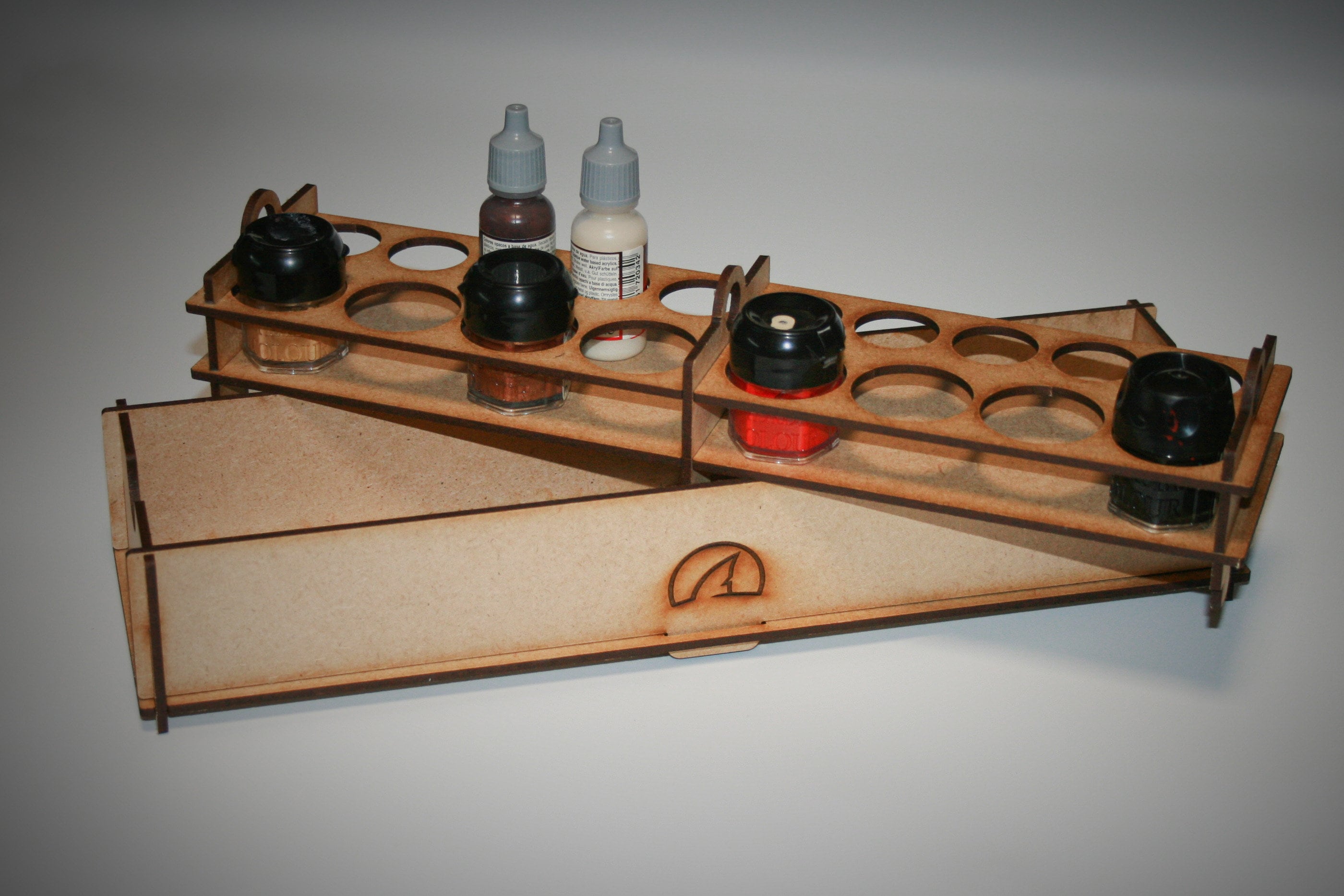 Paint Storage Rack for Model Painting Compatible With Several - Etsy Canada