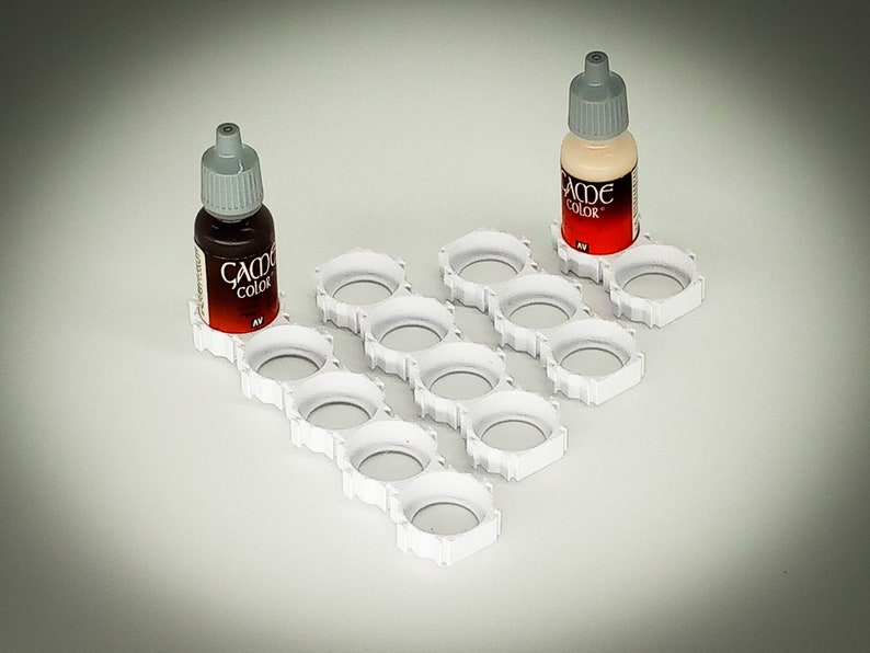 Modular Paint Organizer Citadel Paint Bottle Holder Snap-in 3d | Etsy