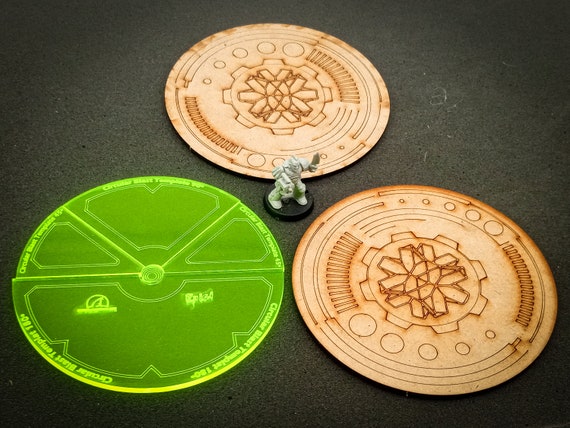 Infinity Silhouettes Blast and Decompression Zone Templates | Etsy