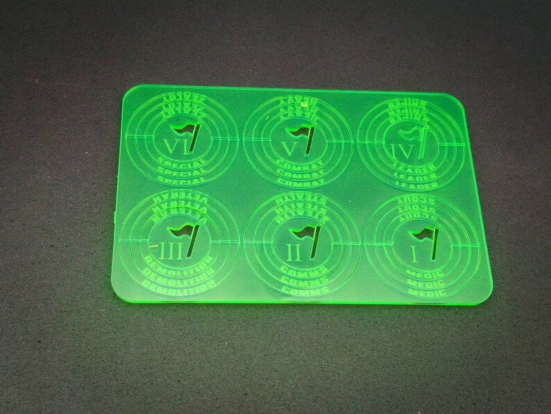 Warhammer Kill Team Specialist Tokens Acrylic Token Set KT 40k - Etsy