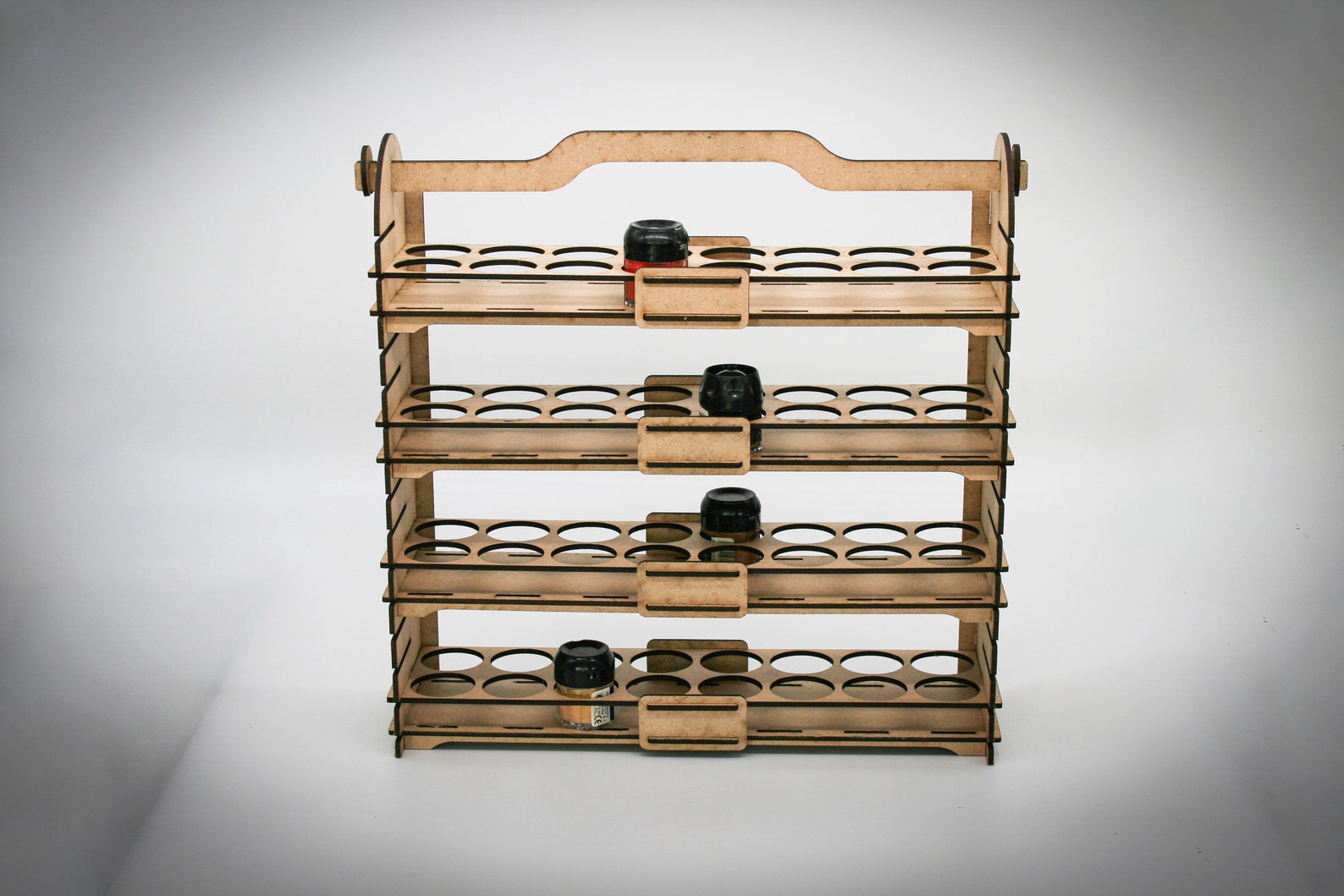 Vertical Paint Storage Rack for Model Painting, Compatible With Several ...