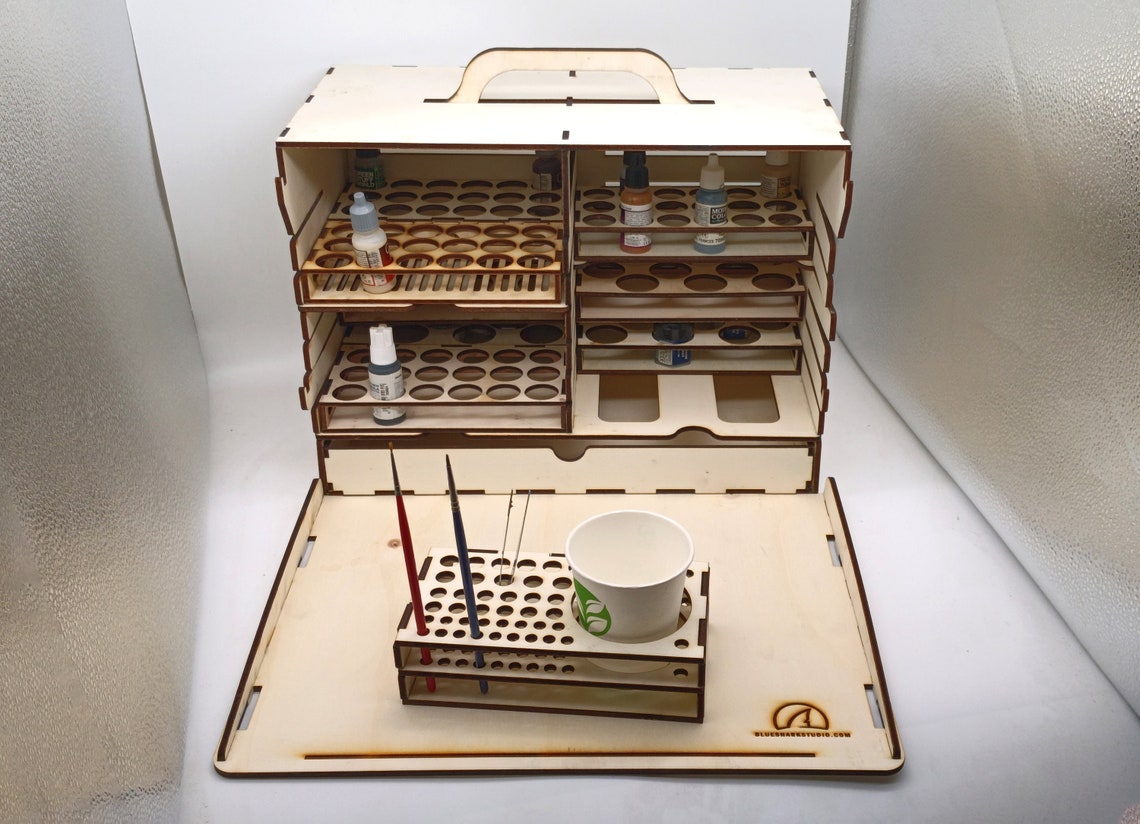 Beast Portable Paint Station Modular Shelves & Storage - Etsy
