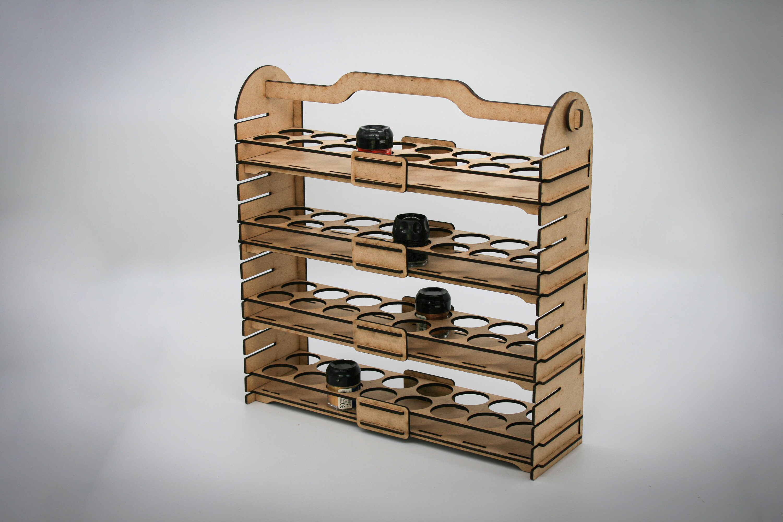 Vertical Paint Storage Rack for Model Painting, Compatible With Several ...