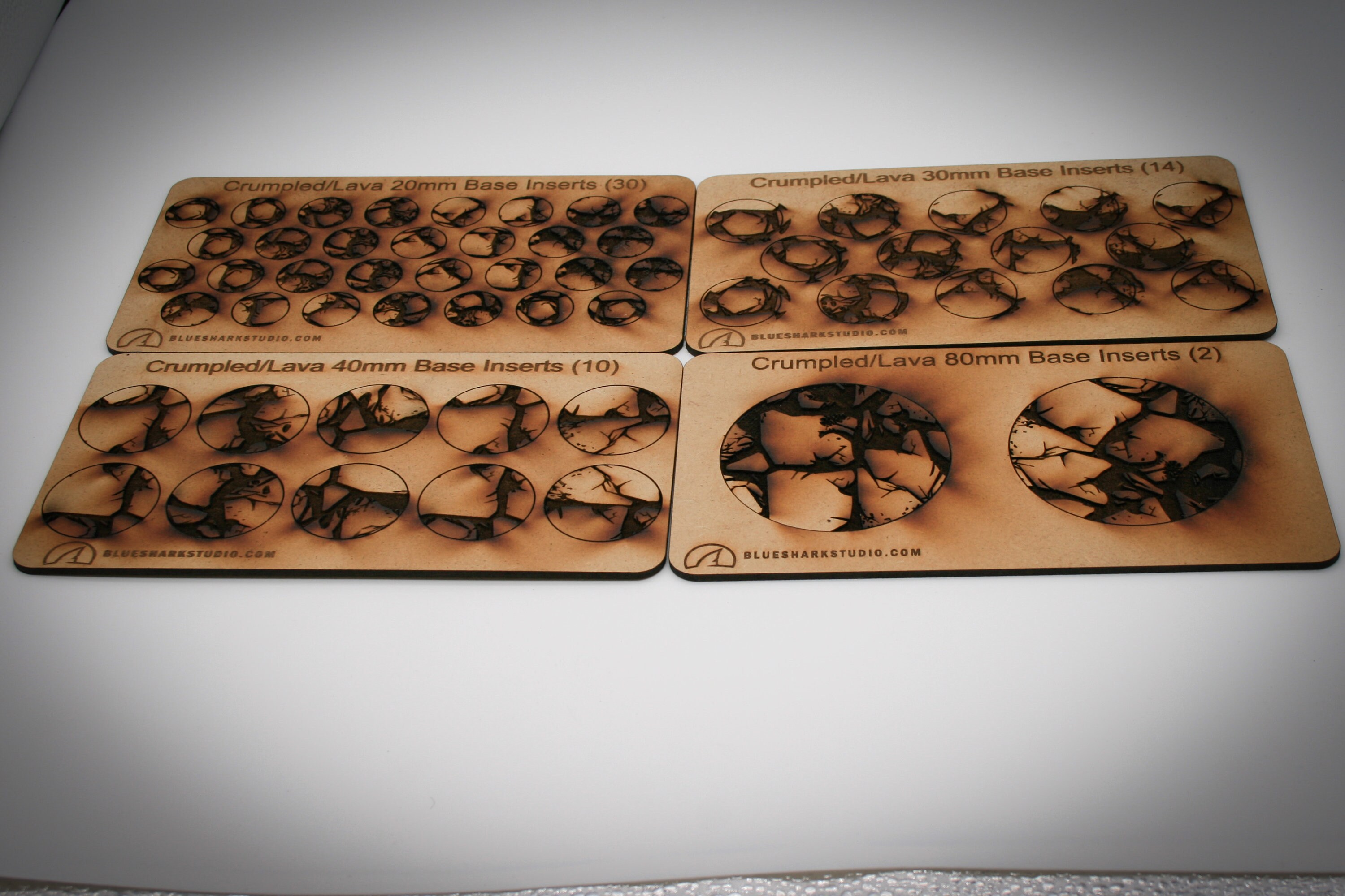 MDF Miniature Base Inserts, Wargaming Scenery - Etsy