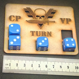 Warhammer 40K & Kill Team Point Counter. Victory, Command Points, Turn ...