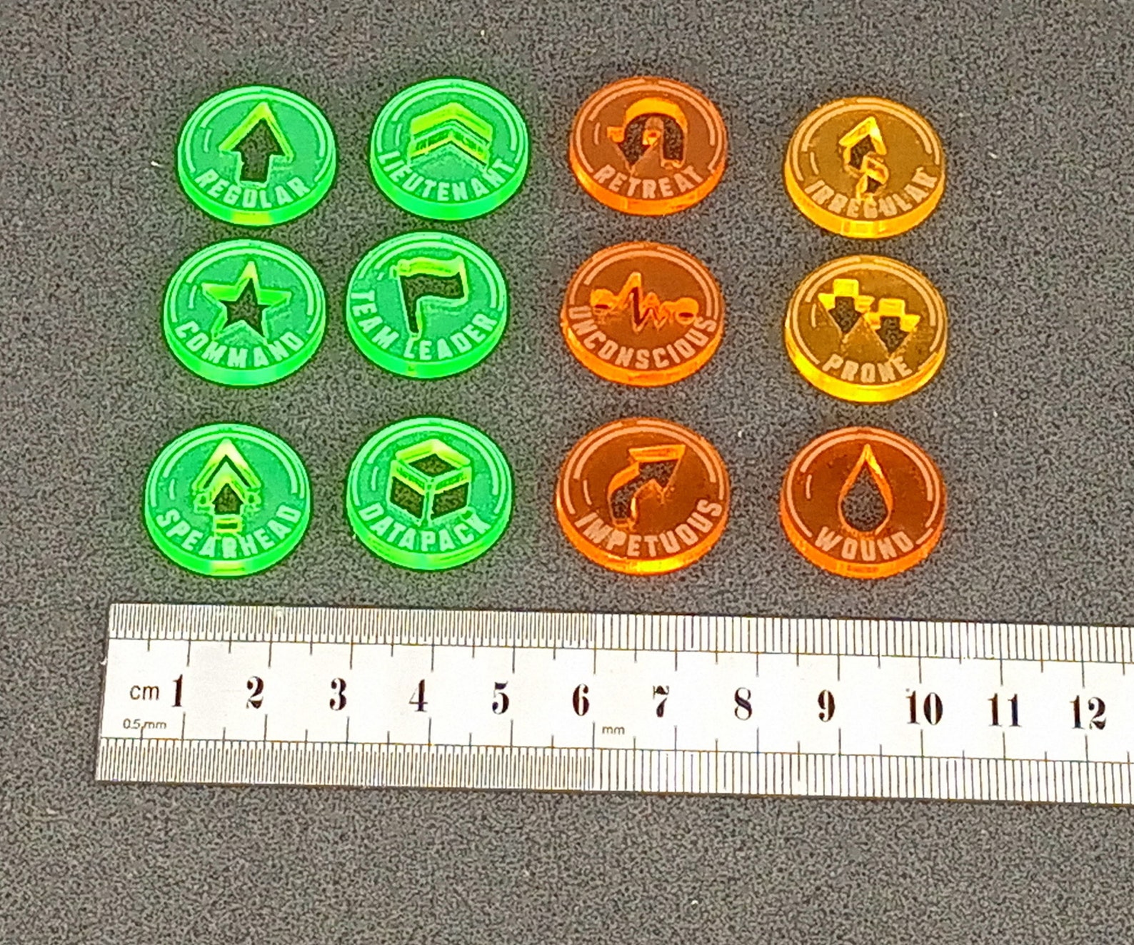 Infinity Tokens Starter Set N4 Ecologic Mdf or Colorful - Etsy