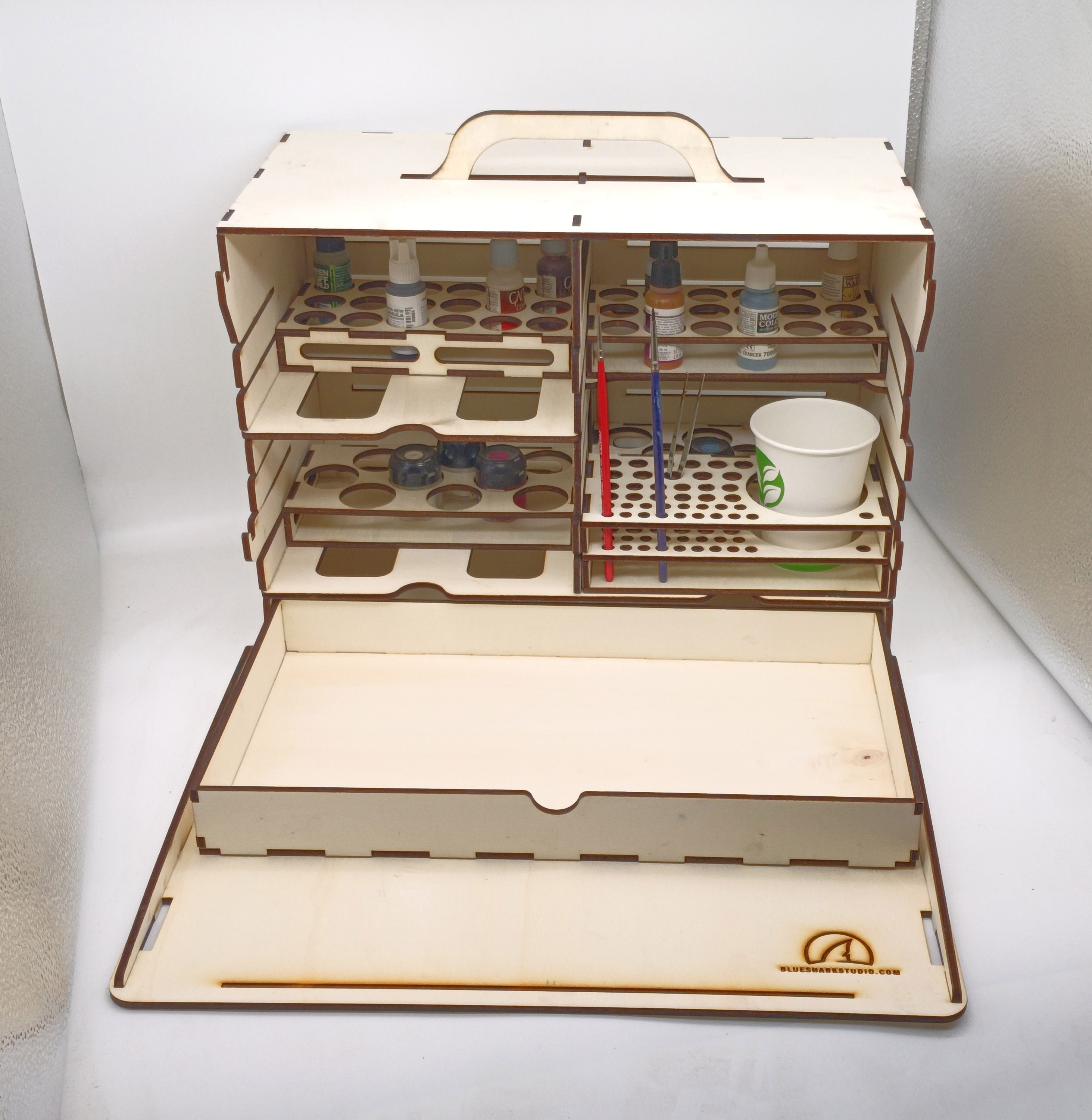 Beast Portable Paint Station Modular Shelves & Storage - Etsy