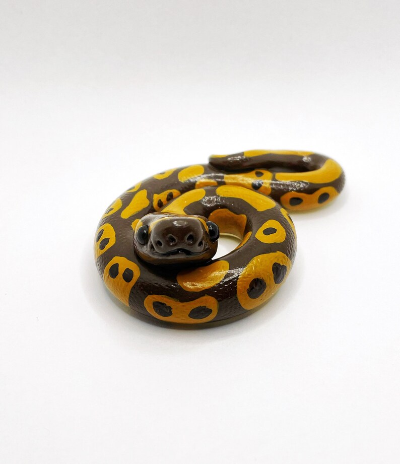 Ball Python Figurine Ball Python Art Snake Art Snake Decor - Etsy