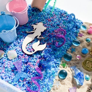 Mermaid Sensory Bin - Etsy