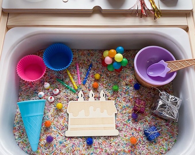 Birthday Sensory Bin - Etsy