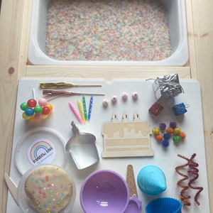 Birthday Sensory Bin - Etsy