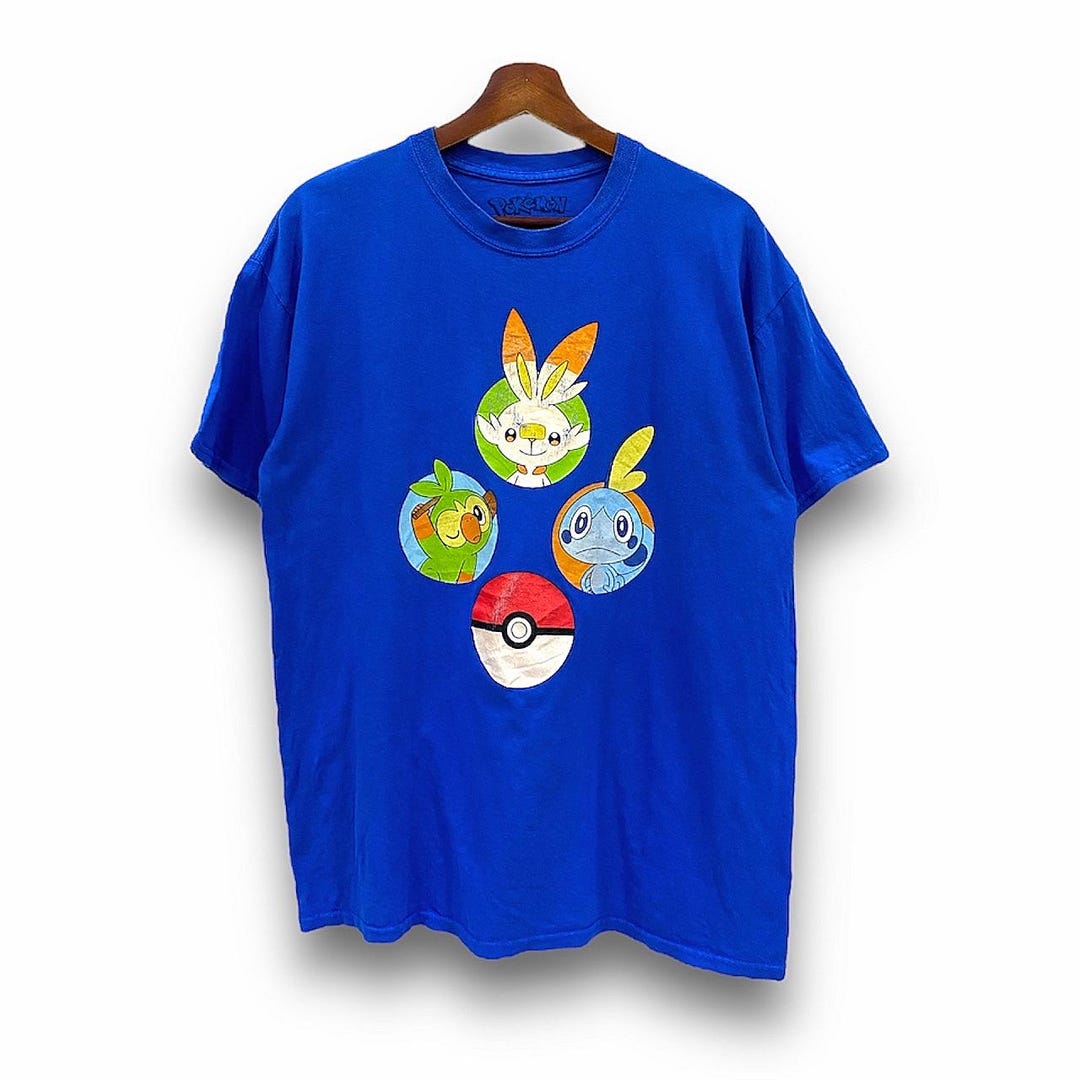 Vintage Y2K Pokemon T Shirts Anime Streetwear Size L - Etsy