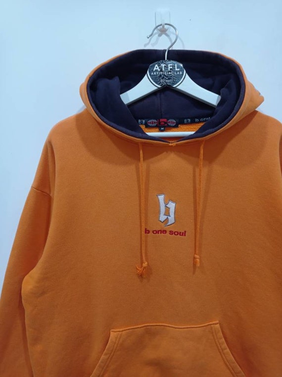 Vintage 90s B One Soul Hoodies Big Logo Sweatshirts S… - Gem