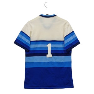 Vintage 80s Medalist Sand Knit Stripes Shirts Streetwear T Shirt Size L - Etsy