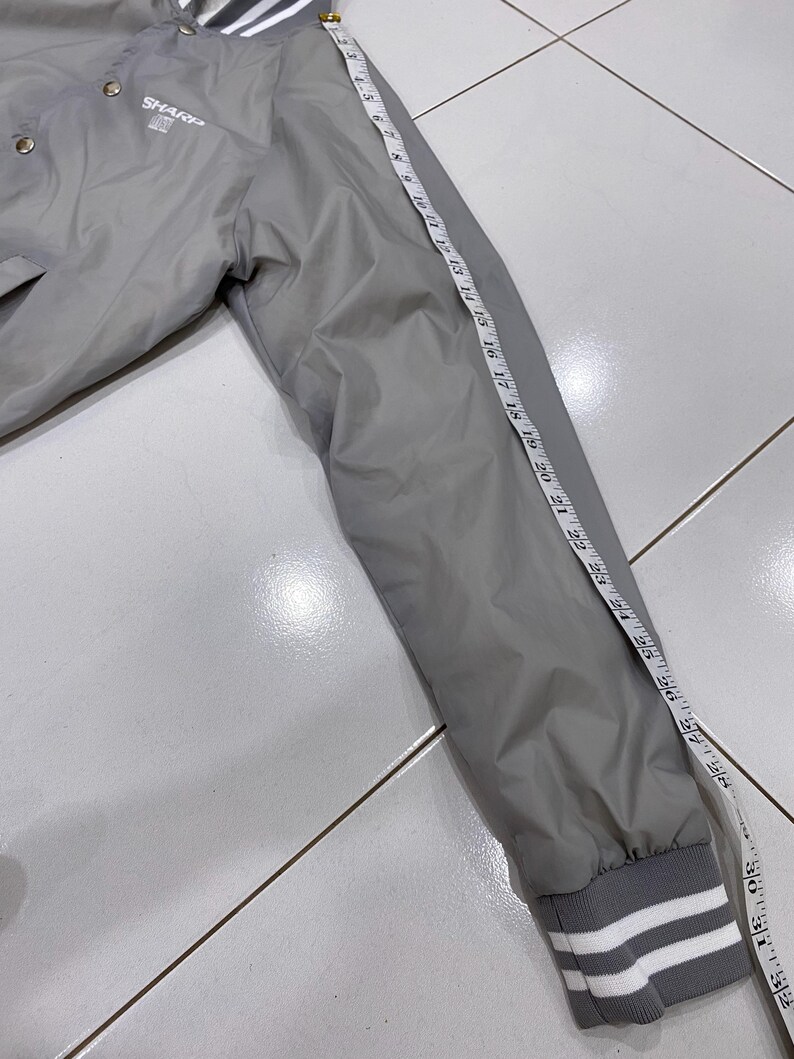 Vintage 90s Sharp Disc Compact Digital Audio Windbreaker Jacket ...