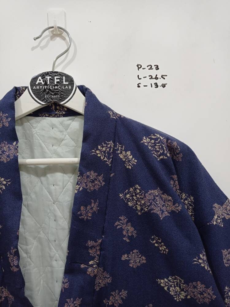 Vintage Padded Hanten Rare Yukata Noragi Jacket Vintage - Etsy