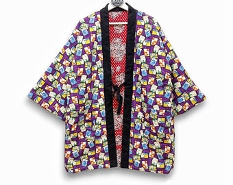 Vintage Yukata Rare Yukata Noragi Jacket Vintage Japanese Kimono Hanten ...