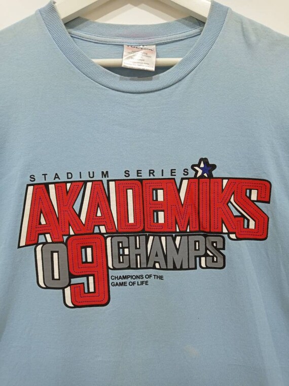 Vintage 90s Akademiks Stadium Series Skateboard Graph… - Gem