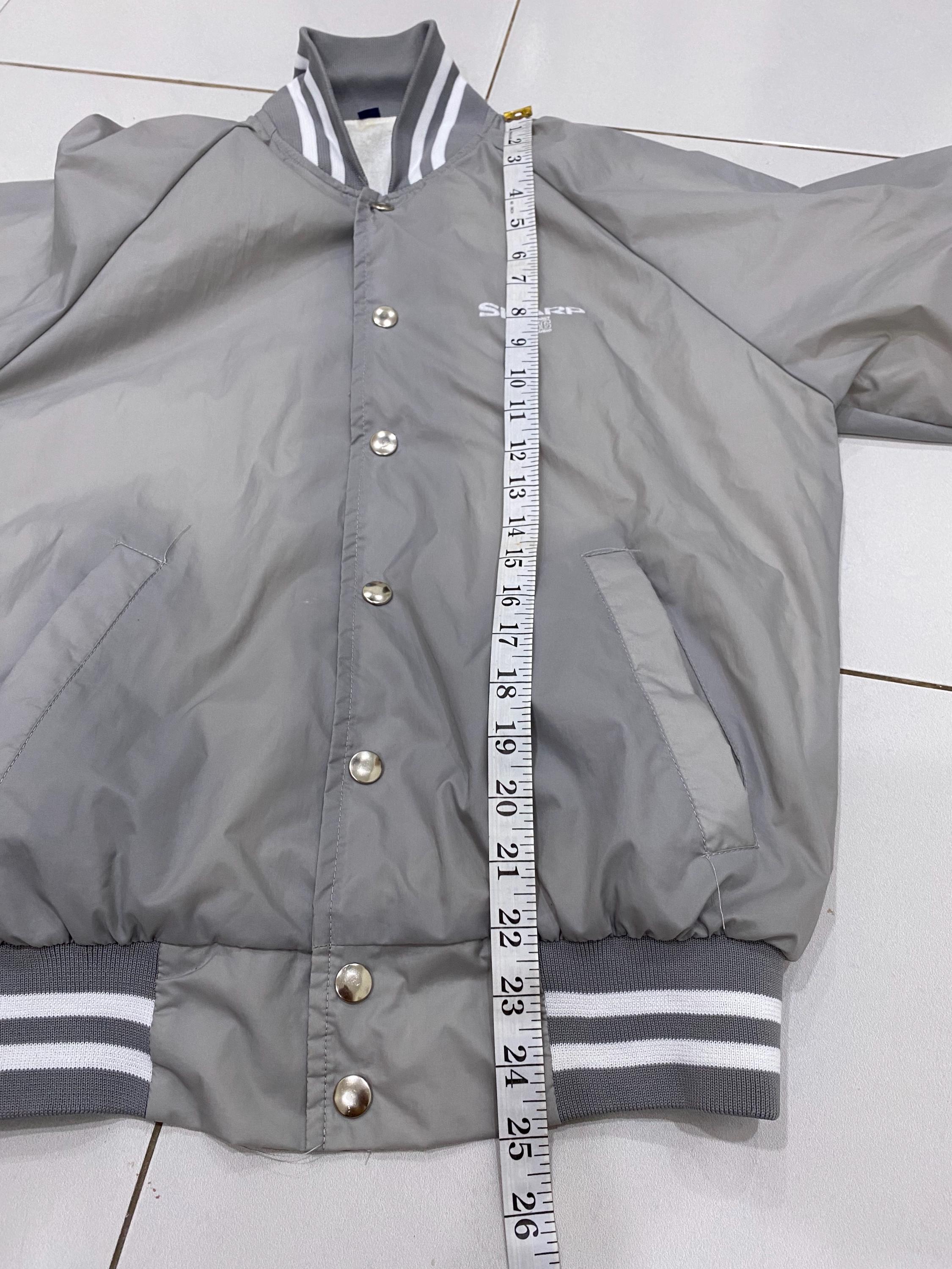 Vintage 90s Sharp Disc Compact Digital Audio Windbreaker Jacket ...