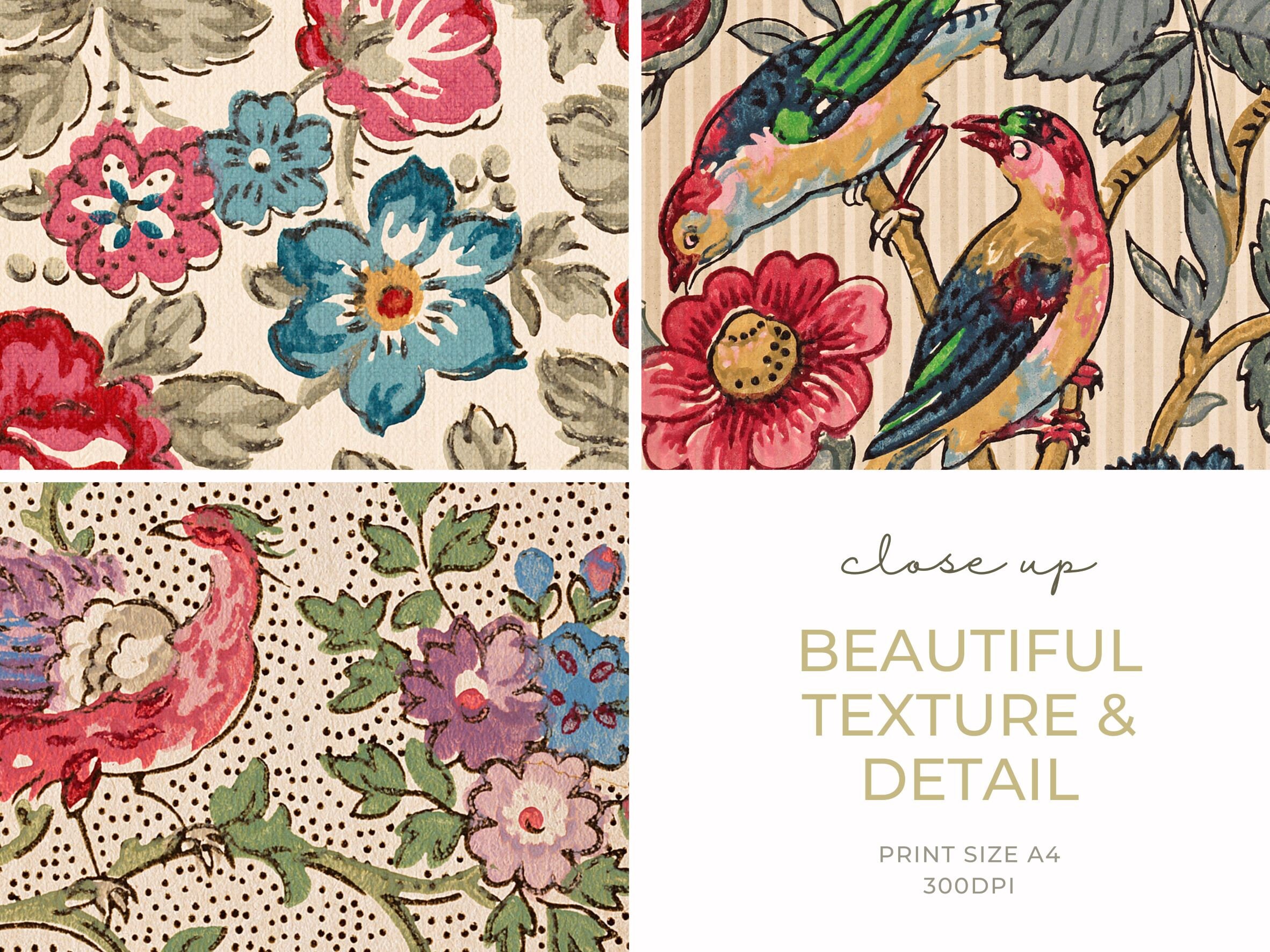 WALLPAPERPARADE COLLECTION 010 Digital Paper Set 3 A4 - Etsy UK