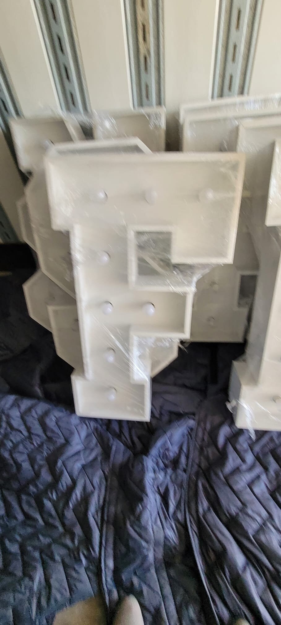 Marquee Letters 2, 3, and 4 Feet Tall With Color Changing LED Lights ...