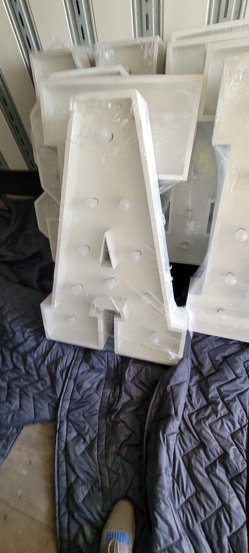 Marquee Letters 2, 3, and 4 Feet Tall With Color Changing LED Lights ...