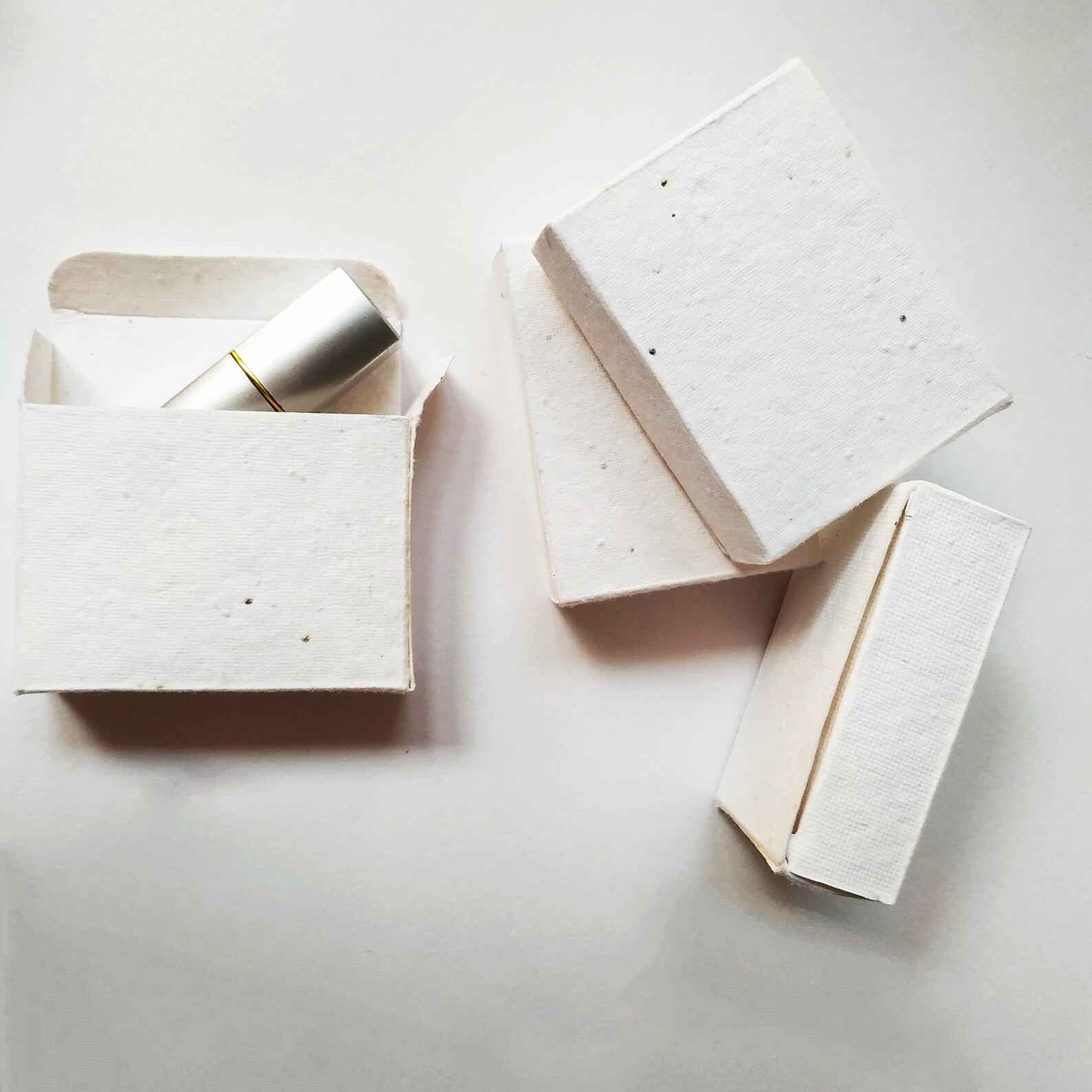 Eco-friendly Seed Paper & Kraft Paper Boxes – Set of 50 | Sustainable ...