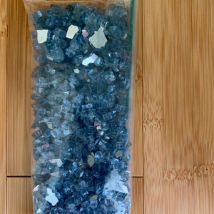 Crushed Glass Glass Chips Mirror Glitter Ice Crystals | Etsy