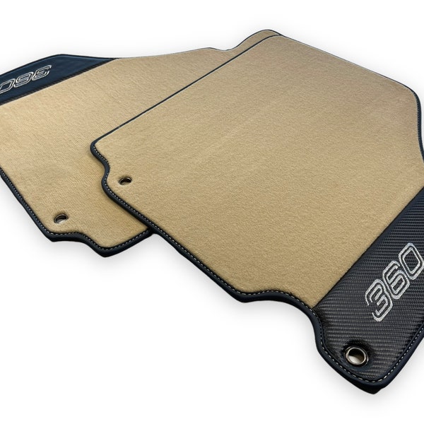 Leather Ferrari Floor Mats - Etsy