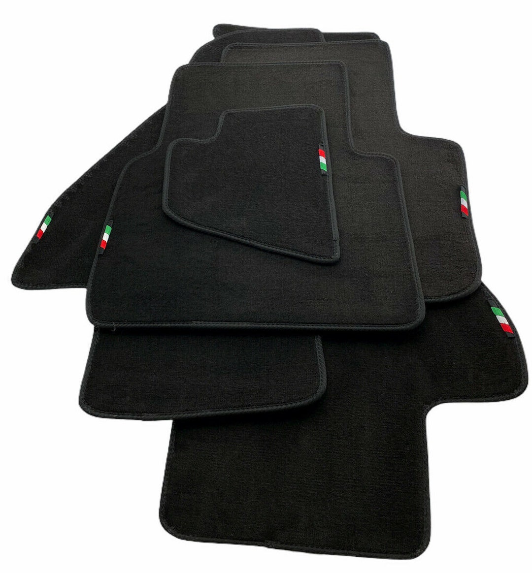 Floor Mats for Ferrari Mondial 1980-1993 Black Color Tailored Carpets ...