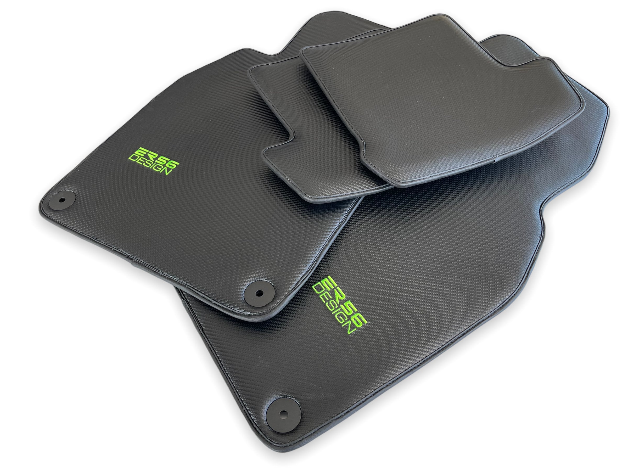 Floor Mats for All Porsche Carbon Fiber Leather ER56 Design | Cayenne ...