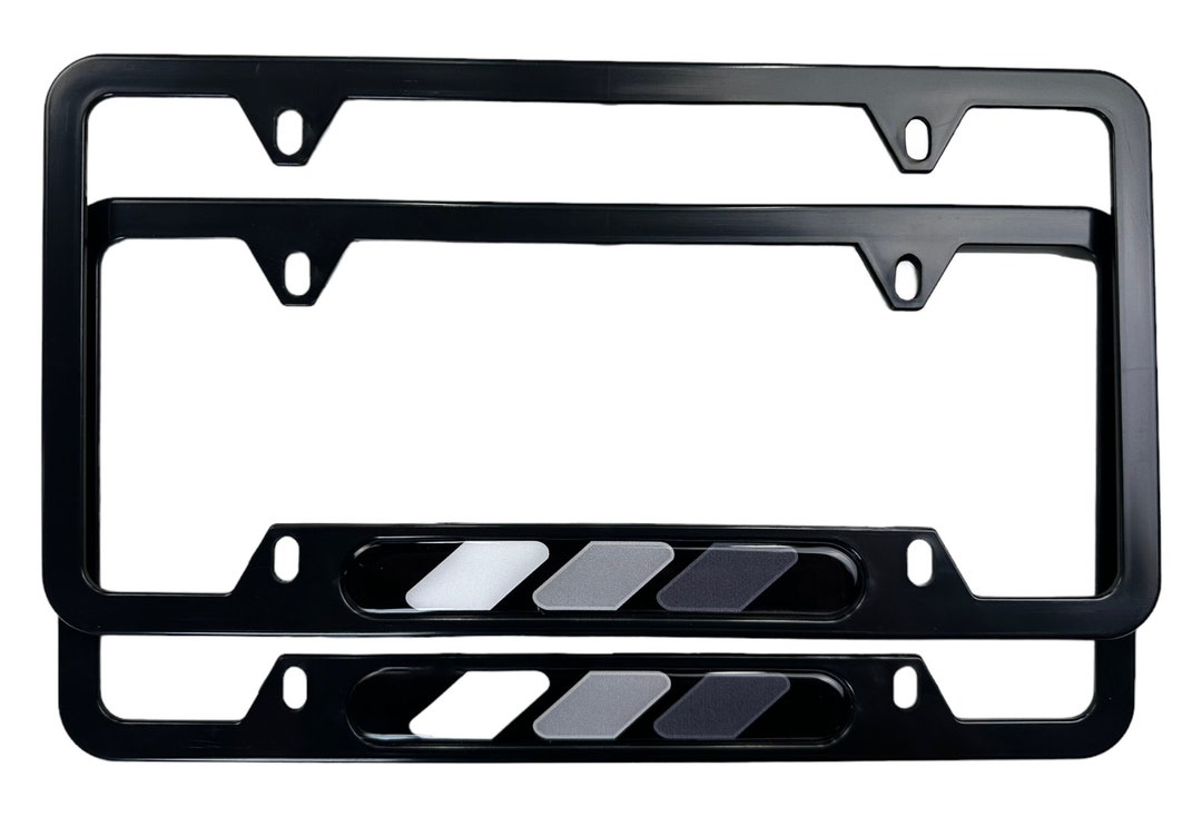 License Plate Frame for Toyota Retro Style TRD Tri Color JDM 4runner ...