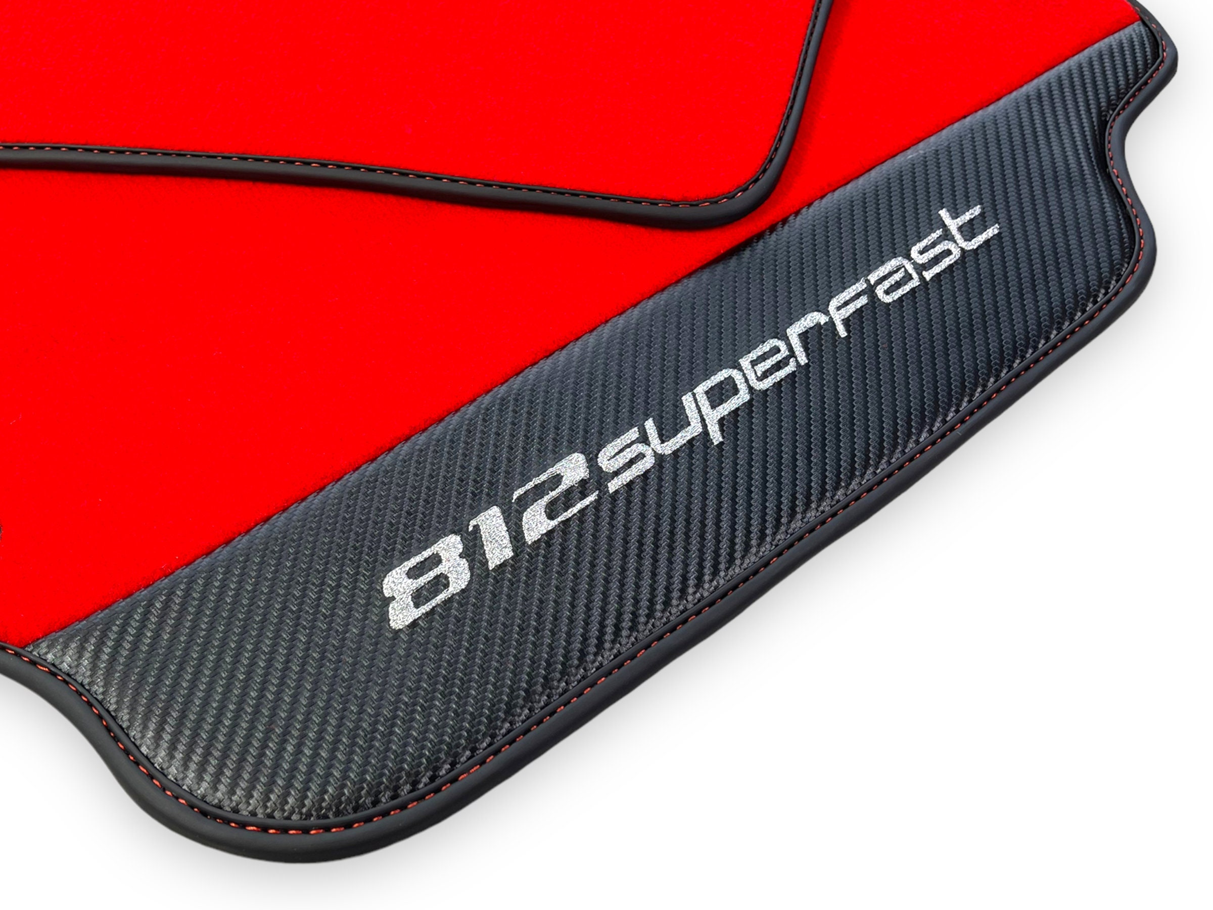 Red Floor Mats for Ferrari 812 Superfast 2018-2022 Autowin - Etsy