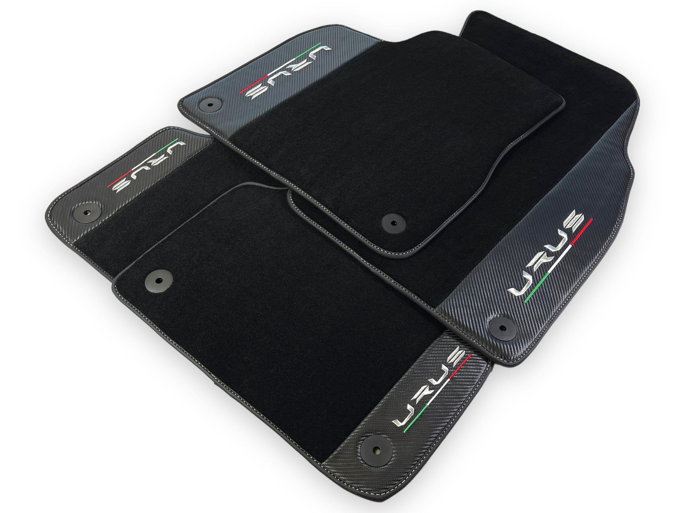 Black Floor Mats for Lamborghini Urus 2018-2023 With Carbon - Etsy