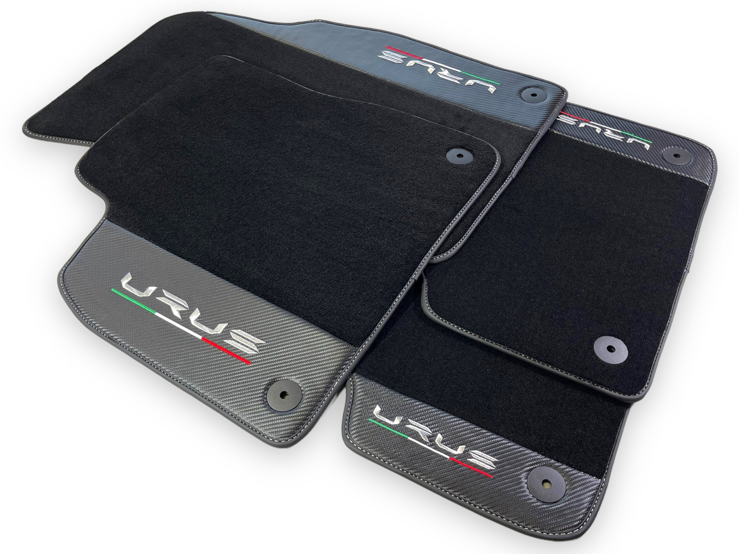 Black Floor Mats for Lamborghini Urus 2018-2023 With Carbon - Etsy