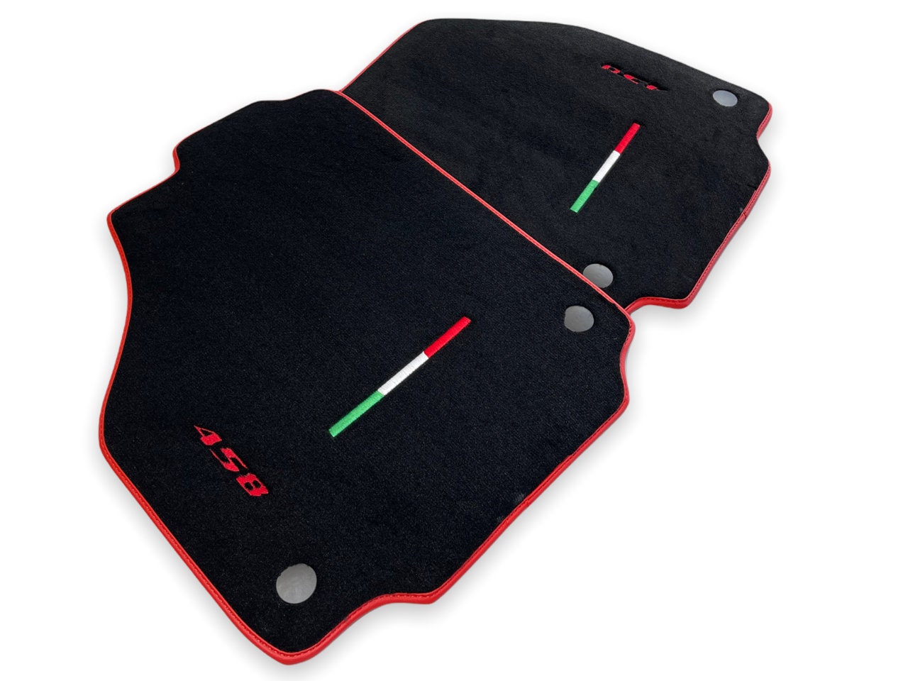 Floor Mats for Ferrari 458 2010-2015 Black Color Tailored Carpets With ...