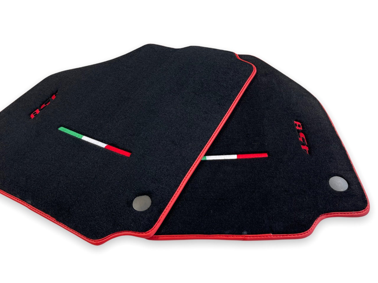 Floor Mats for Ferrari 458 2010-2015 Black Color Tailored Carpets With ...