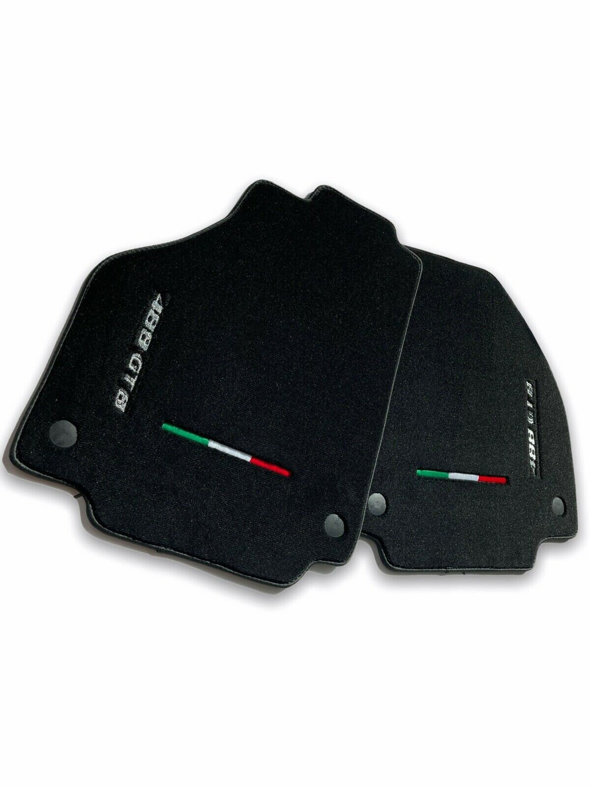 Floor Mats for Ferrari 488 GTB 2016-2021 Black Color Tailored Carpets ...