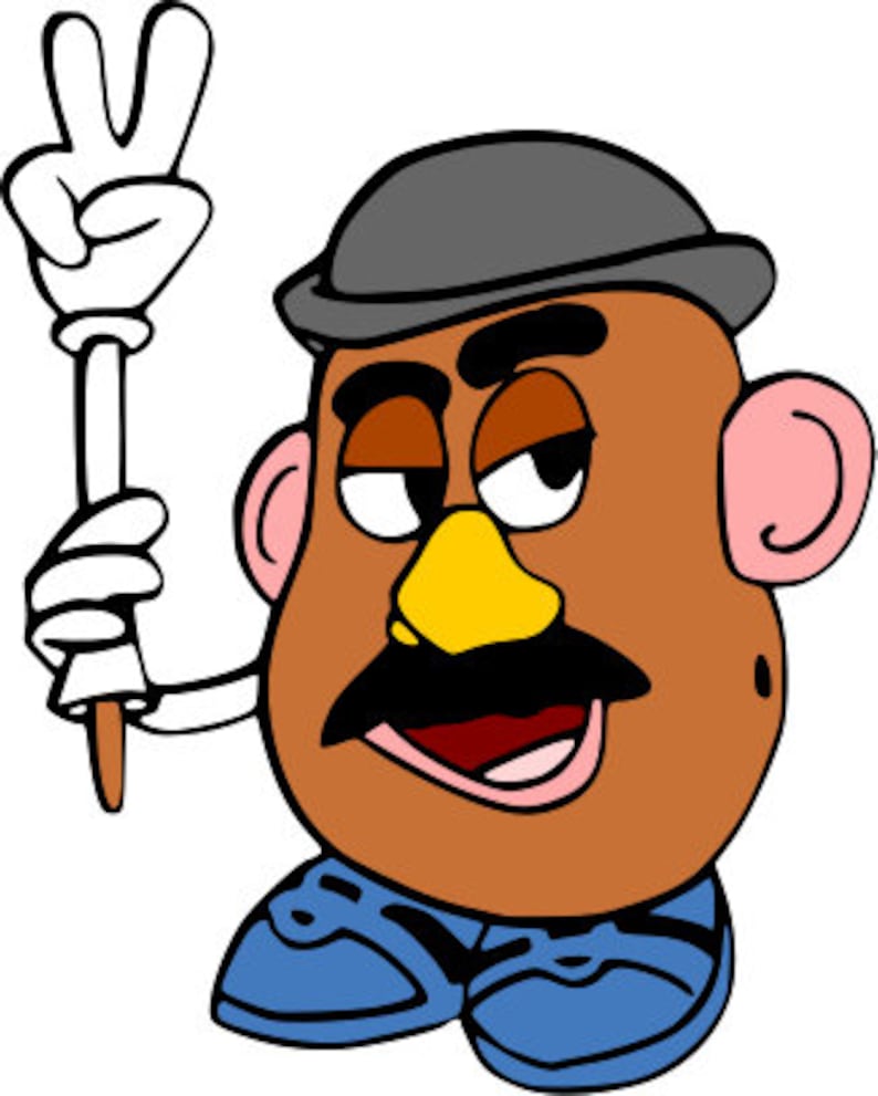 Mr And Mrs Potato Head Bundle Digital Download All Cutting Etsy