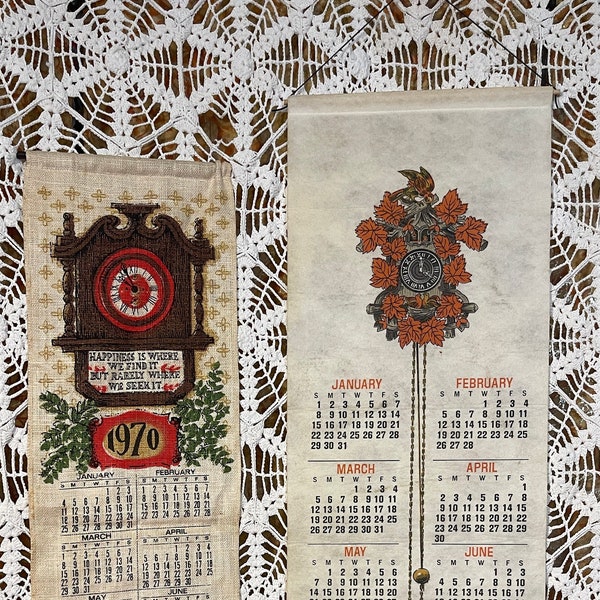 Antique Calendar Clock - Etsy