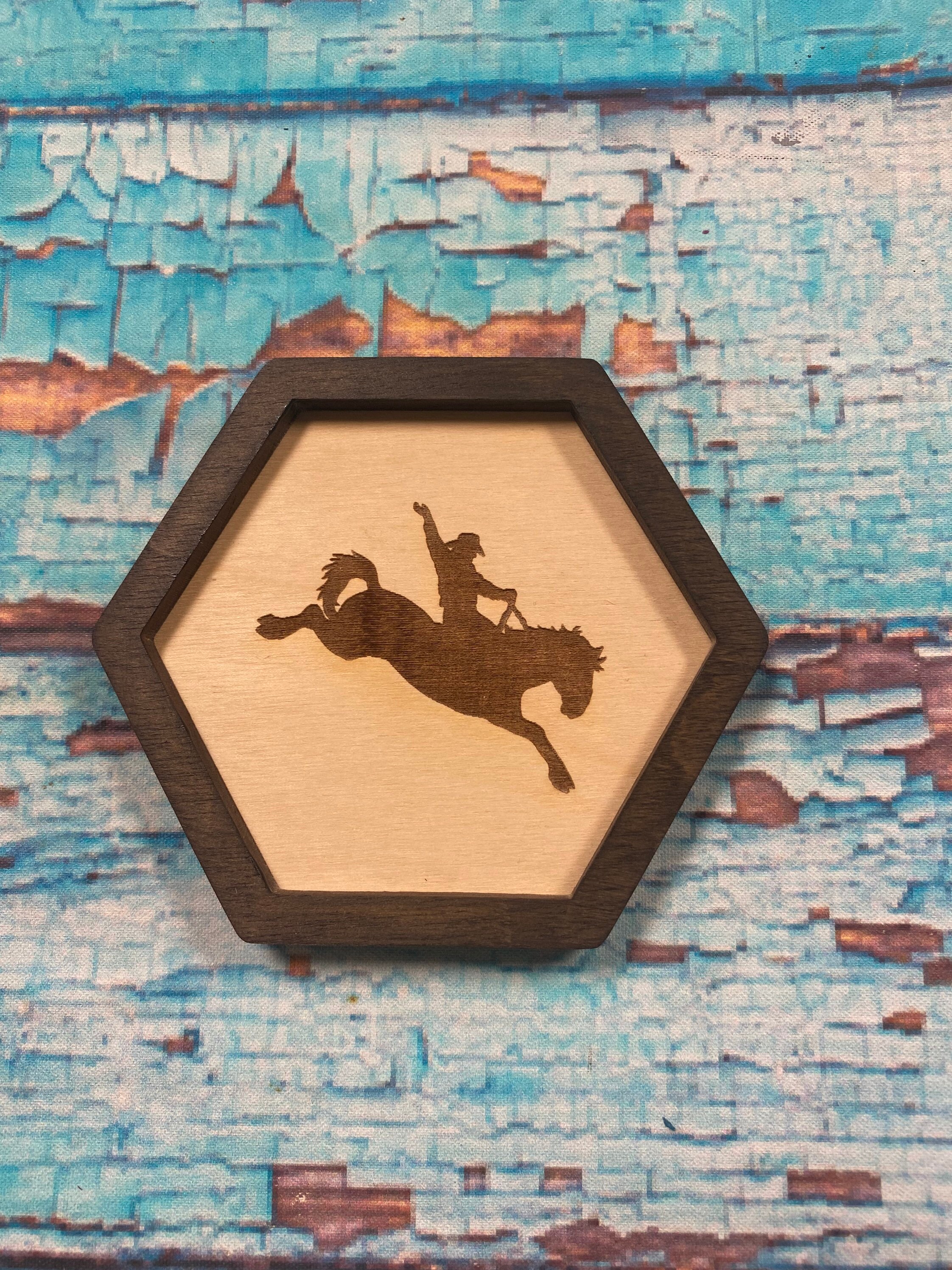 Rodeo Trinket Trays / Western Catch All / Cowboy Gift / Advisor Gift ...