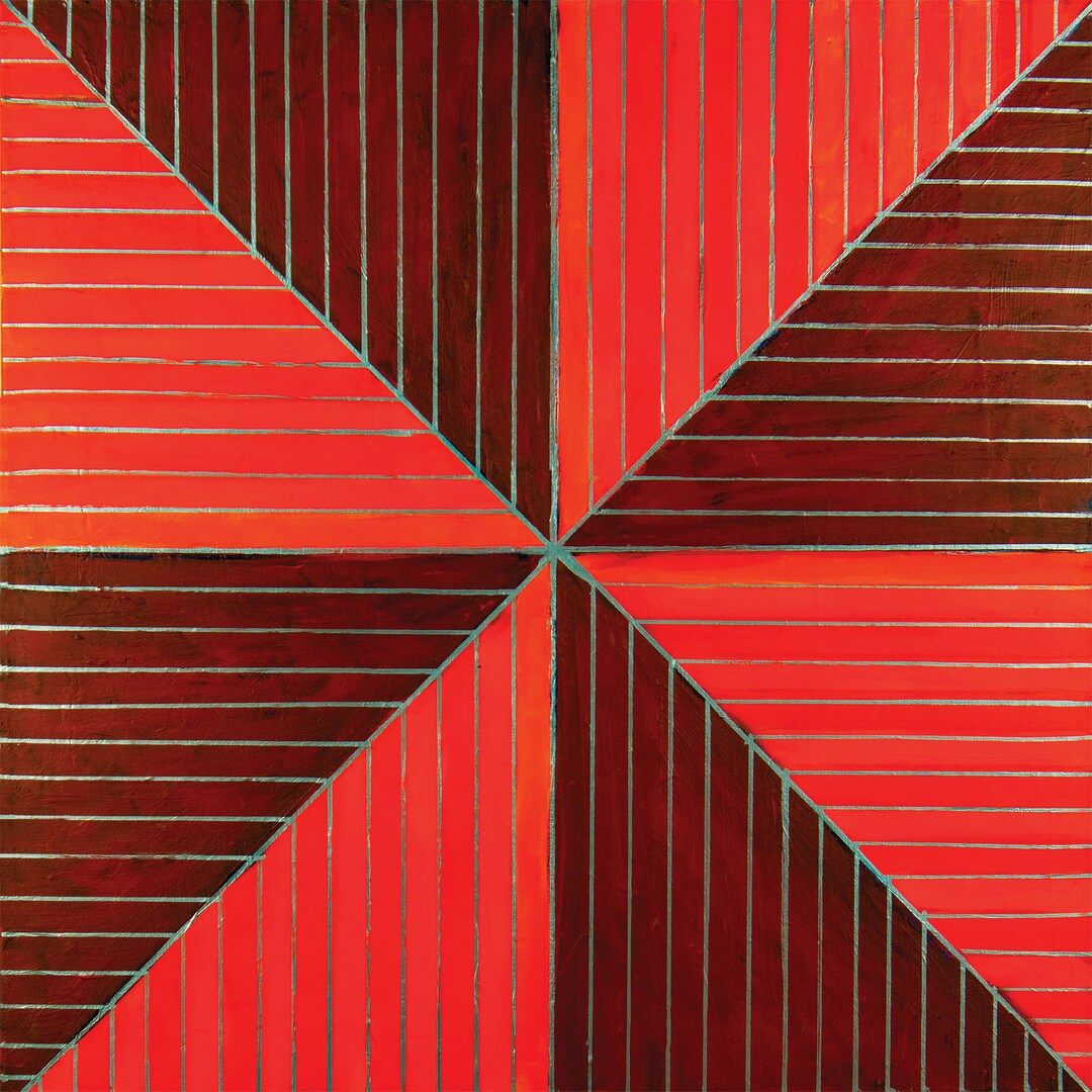 Geometric 2 Original Contemporary Art Print 12x12 - Etsy