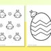 Easter Bunny Colouring Pages Printable 10 Sheet Kawaii Cute Bunny for ...