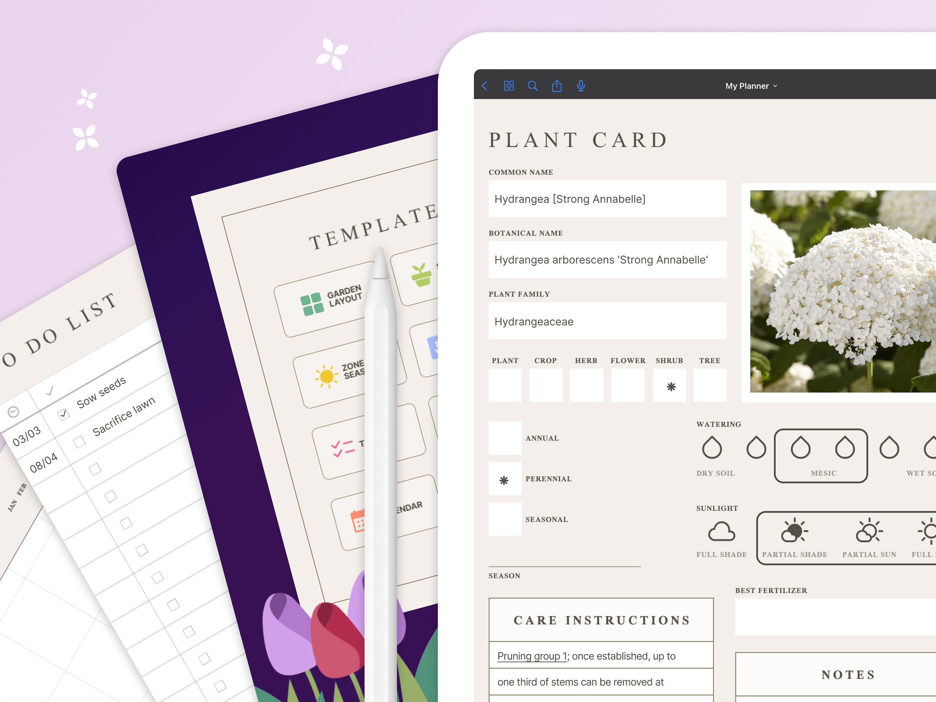 Digital Garden Planner, Gardening Journal, Garden Yard Planning ...